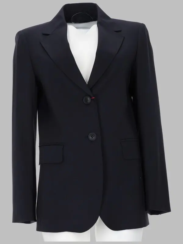 Max Mara Single-breasted Wool Jacket
