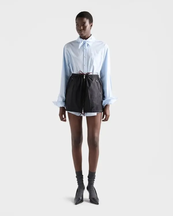 Prada Lightweight Re-nylon Miniskirt