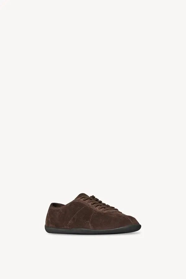 THE ROW Clement Sneakers - Medium Brown