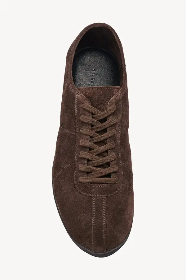 THE ROW Clement Sneakers - Medium Brown