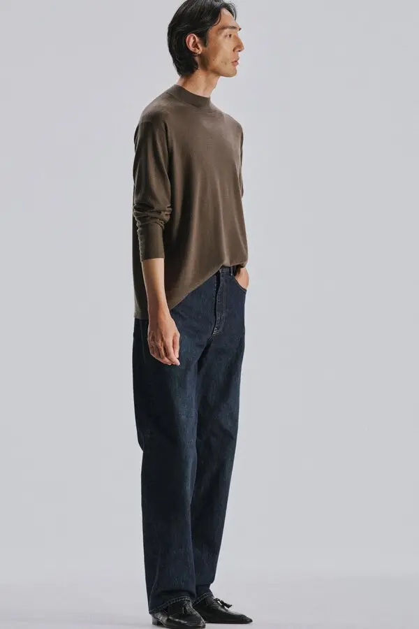 THE ROW Nabuk Sweater - Concrete