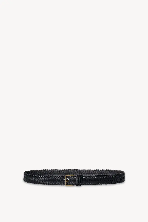 THE ROW Fisherman Belt - Black