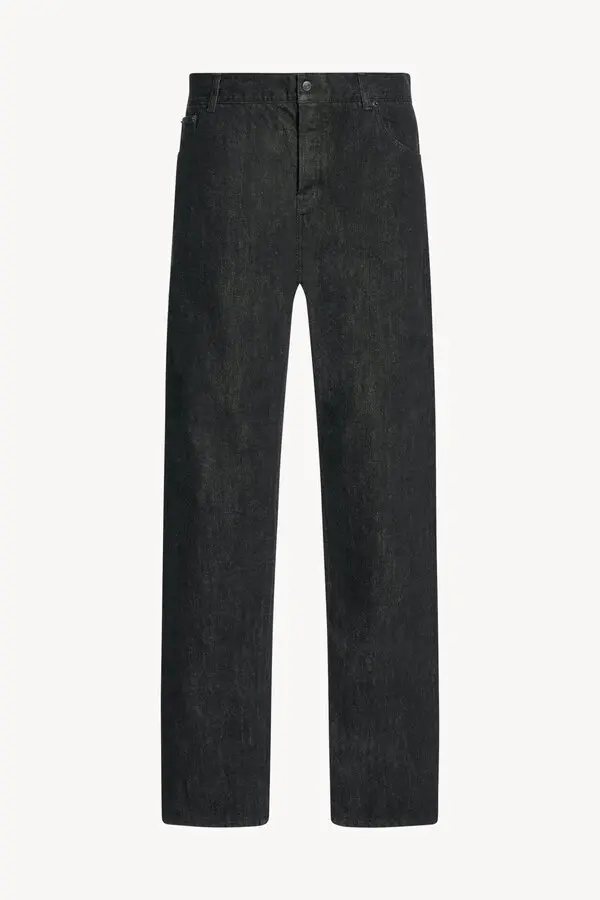 THE ROW Moe Jeans - Black