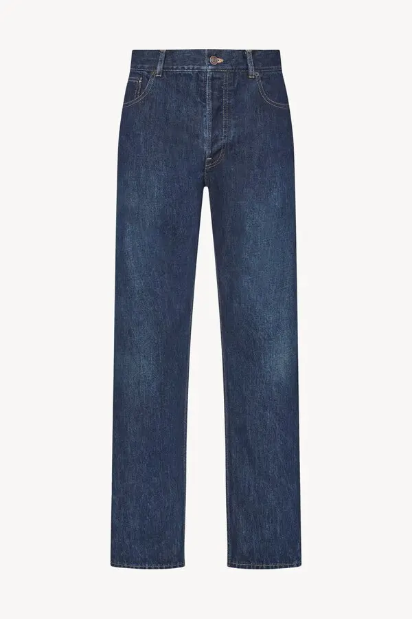 THE ROW Moe Jeans - Medium Indigo
