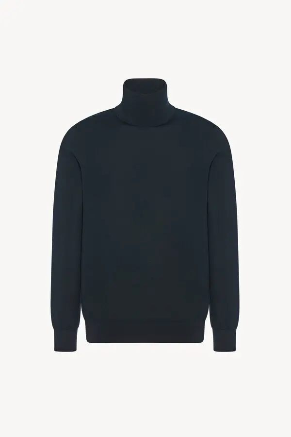 THE ROW Adlan Turtleneck - Black
