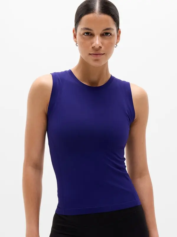 Athleta Momentum Flex Muscle Tank High Impact Performance - Mystic