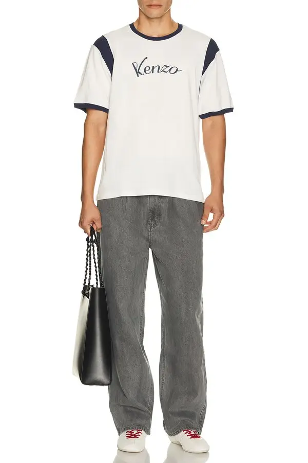 Kenzo Varsity Classic T-shirt In White