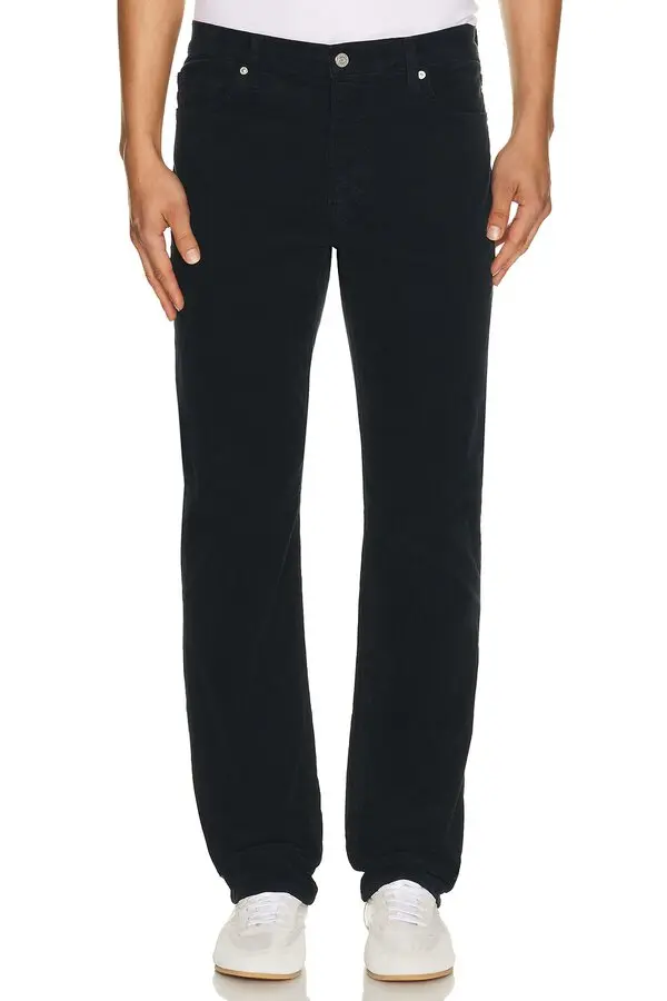 FRAME Modern Straight Corduroy Pant - Dark Navy