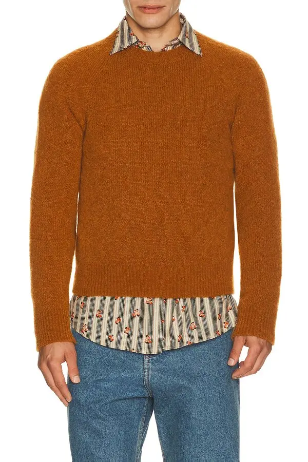 Dries Van Noten Melbourne Sweater - Rust