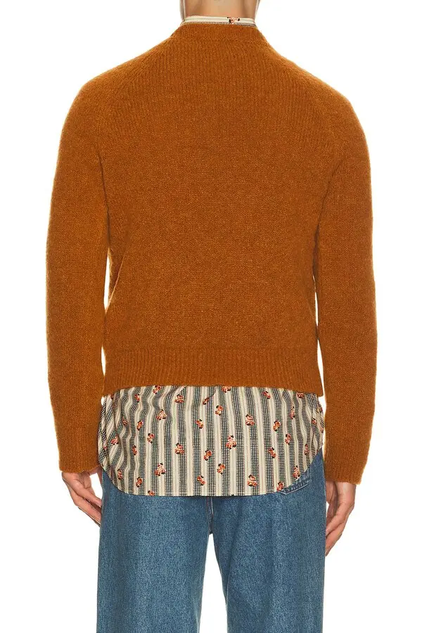 Dries Van Noten Melbourne Sweater - Rust