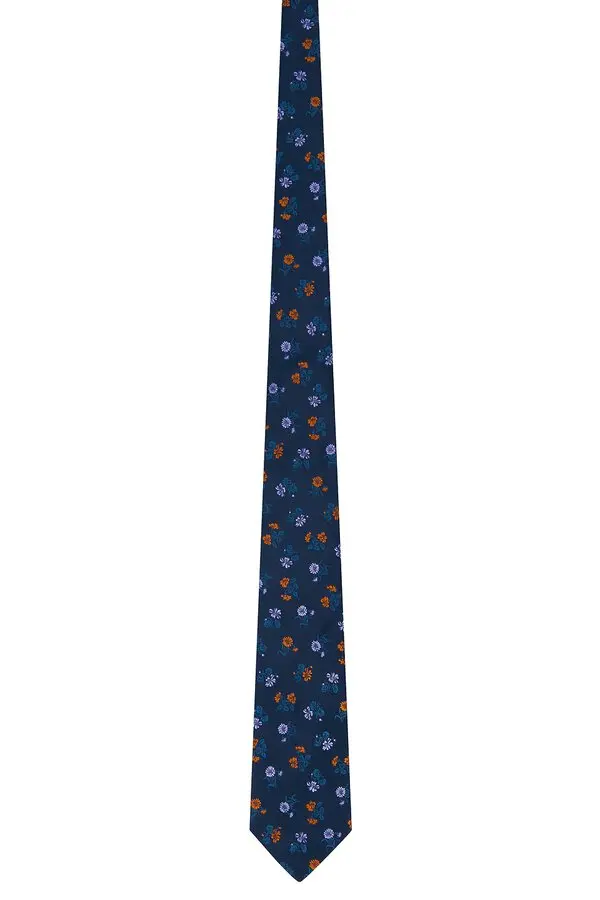 Dries Van Noten Tie - Navy