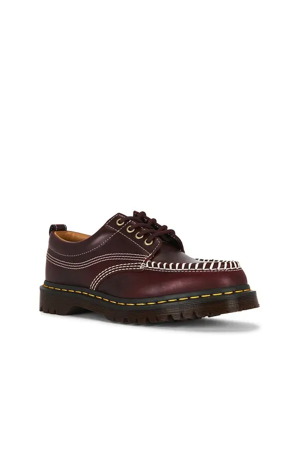 Dr. Martens Lowell 4 Eye Oxford - Cherry Red