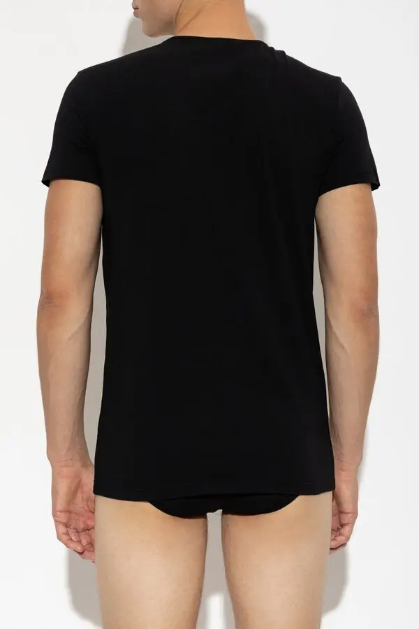 Versace 2-pack Of Cotton T-shirts
