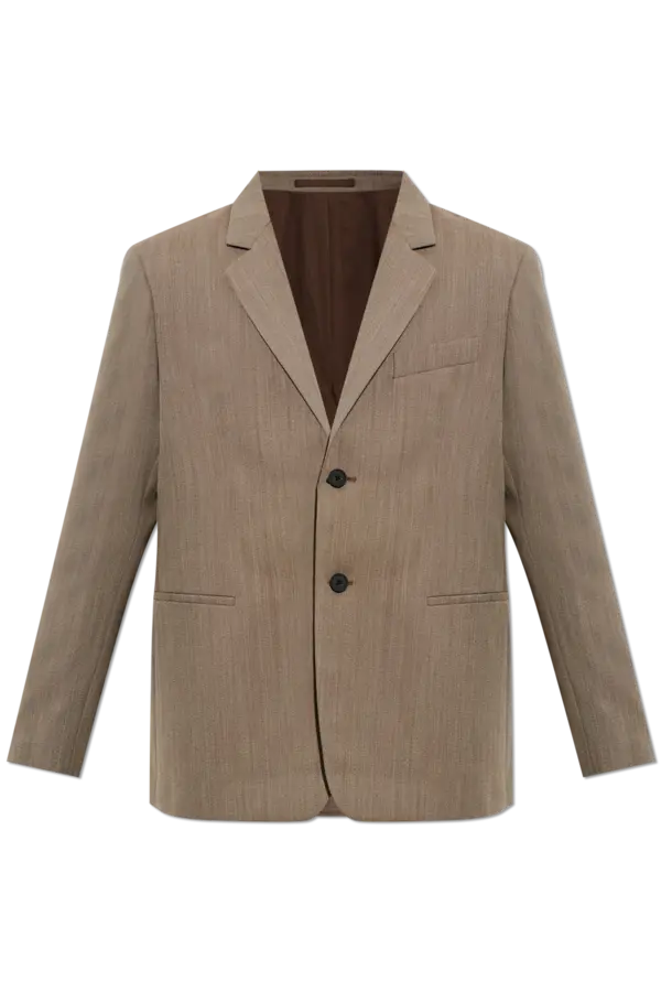 Studio Nicholson Wool Blazer ‘roversi - Brown