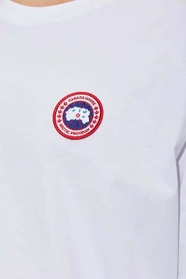 Canada Goose T-shirt `ocra