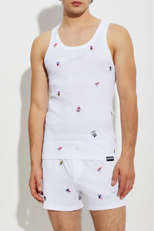 Dsquared2 Top From The "underwear" Collection