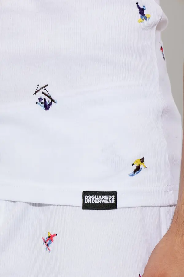 Dsquared2 Top From The "underwear" Collection