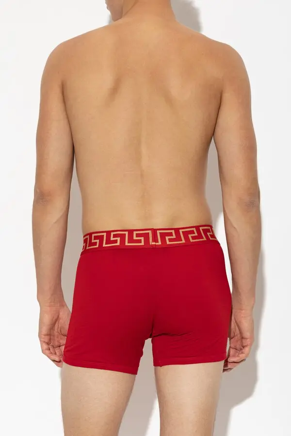 Versace Cotton Boxers With Logo