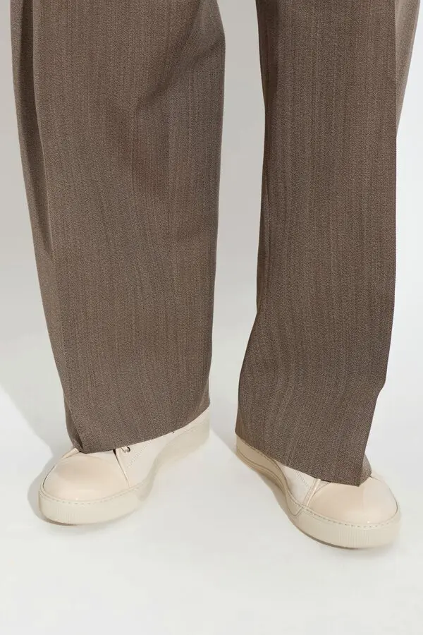 LANVIN Suede Sports Shoes `dbb1