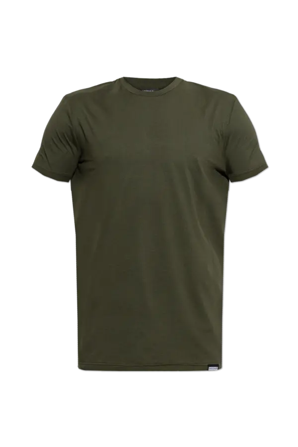 Dsquared2 T-shirt From The "underwear" Line - Green