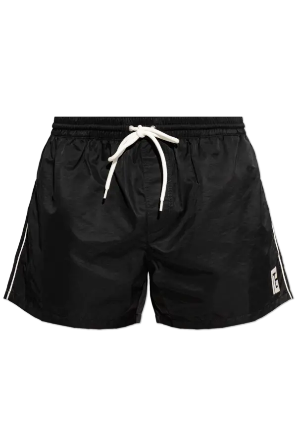Balmain Swim Shorts - Black
