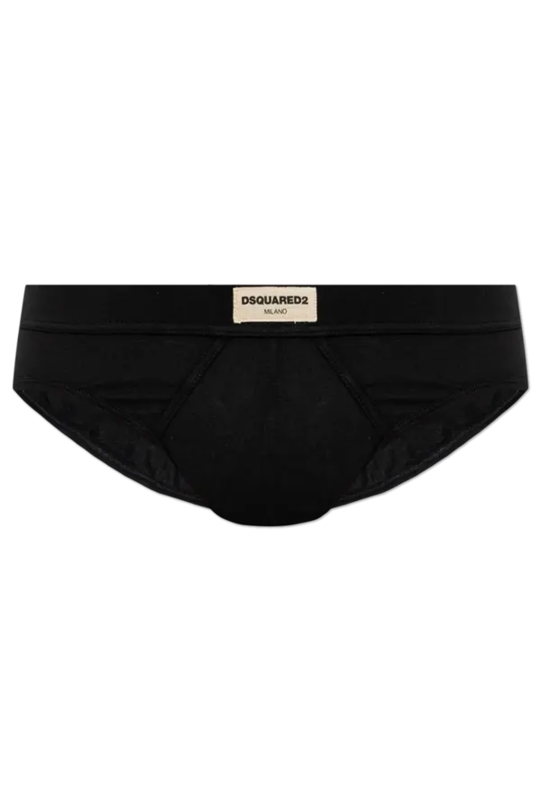 Dsquared2 Briefs With Logo - Black