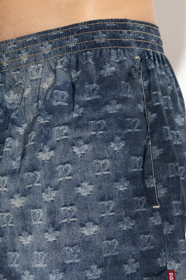 Dsquared2 Monogram Swim Shorts