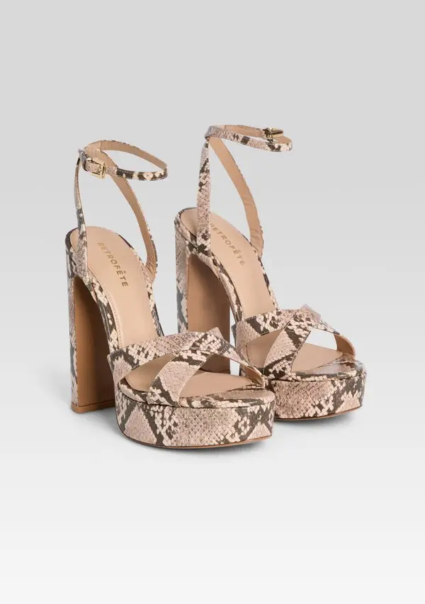 Retrofete Melodia Platform Sandal