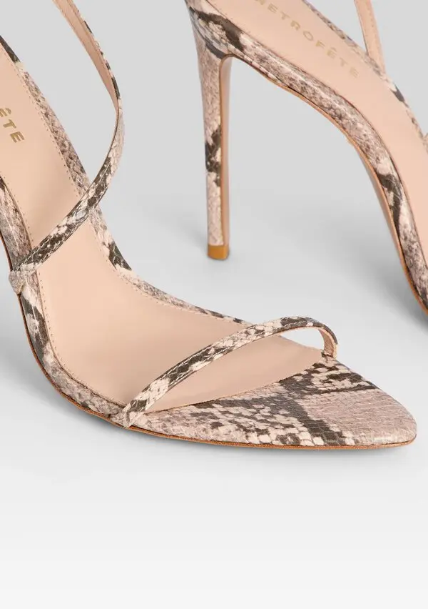 Retrofete Naomi High Heel Sandals - Python