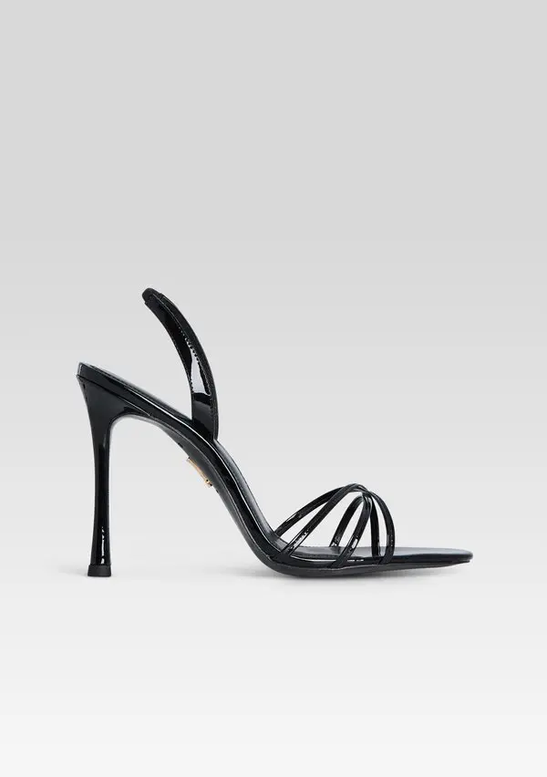Retrofete Anabel High Heel Sandals - Black