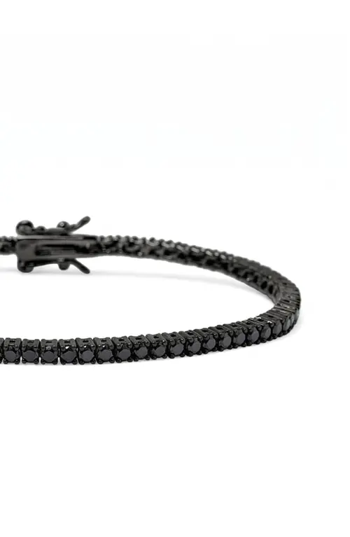 NIALAYA JEWELRY Mini Tennis Bracelet With Cubic Zirconia