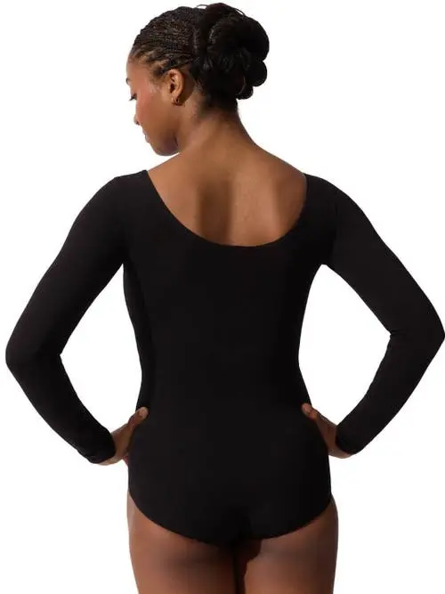 CAPEZIO Long Sleeve Leotard - Black