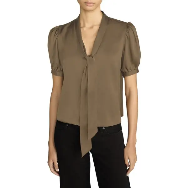 FRAME The Sonnet Silk Top