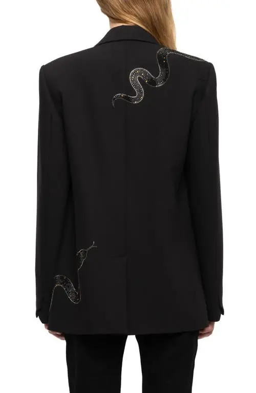 Zadig&Voltaire Vanille Strss Snake Blazer