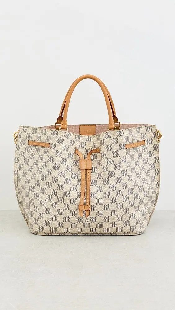 Shopbop Louis Vuitton Girolata Damier Azur Handbag Mm