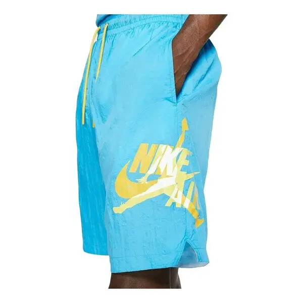 Nike Jumpman 9 Poolside Shorts - Equator Blue/amarillo