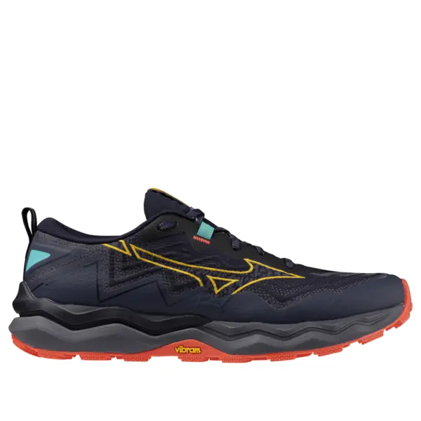 Mizuno Wave Daichi Trail Sneakers - Baritone Blue/citrus