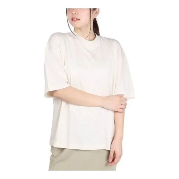 NEW BALANCE Hyper Density Jersey Oversized T-shirt - Linen