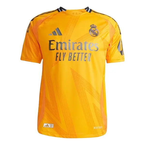 Adidas Real Madrid 24/25 Authentic Jersey - Crew Orange