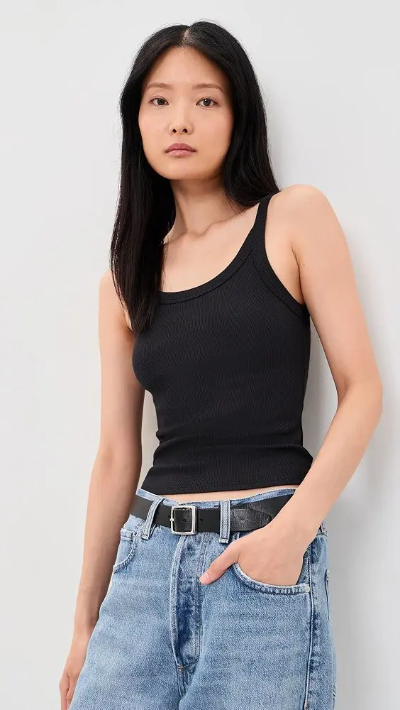 REFORMATION Calie Ribbed Tank