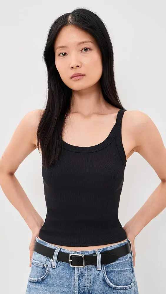 REFORMATION Calie Ribbed Tank