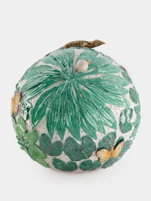 CERAMICA ND DOLFI Prato Ceramic Decorative Sphere