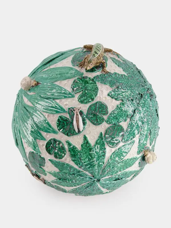 CERAMICA ND DOLFI Prato Ceramic Decorative Sphere