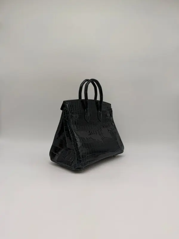 Hermès Birkin Vert Cypress Shiny Nilo Palladium Hardware