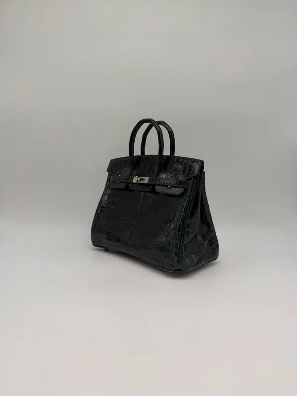 Hermès Birkin Vert Cypress Shiny Nilo Palladium Hardware