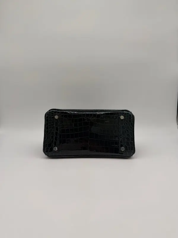 Hermès Birkin Vert Cypress Shiny Nilo Palladium Hardware