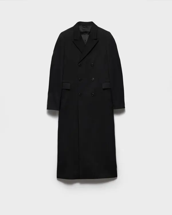 Prada Double-breasted Wool Coat