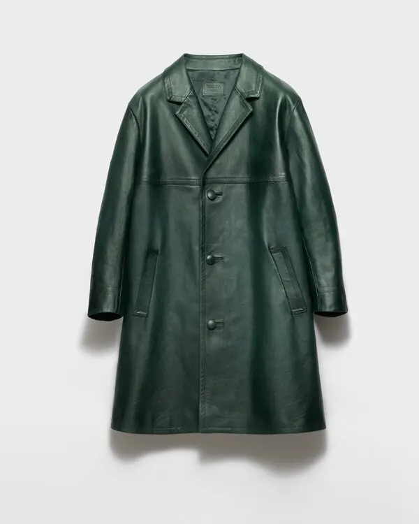 Prada Leather Coat