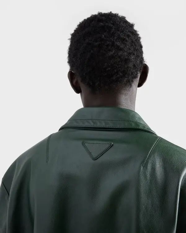 Prada Leather Coat