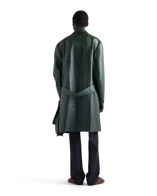 Prada Leather Coat